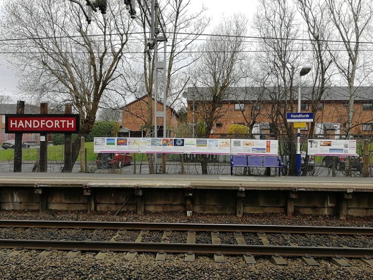 The Donna Louise Hospice at Handforth Station - Cheshire Best Kept Stations